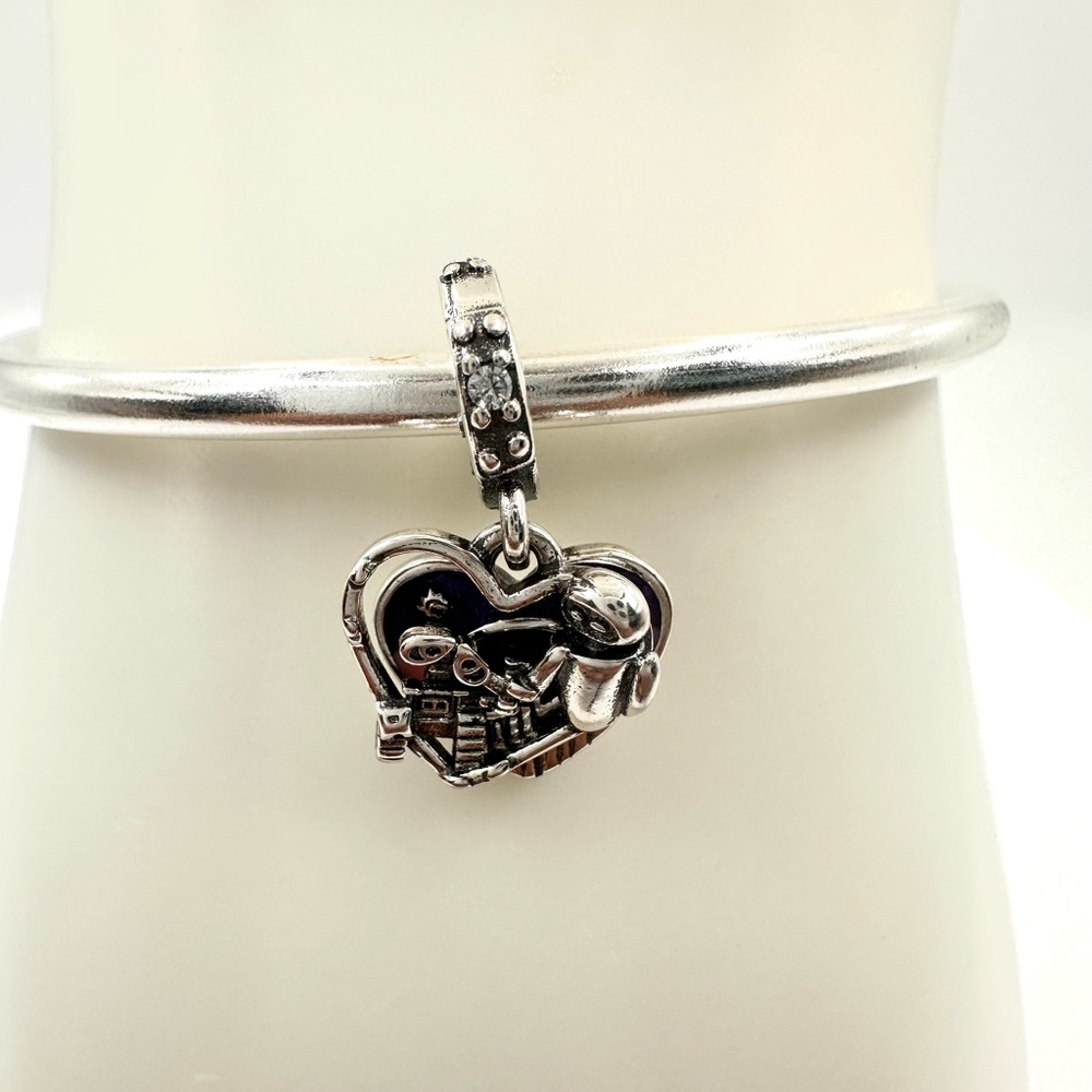 Pandora Disney Pixar Wall-E & Eve Glow-In-The-Dark Da… - Gem